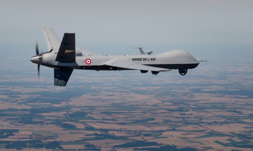 France and Spain control military drone in same airspace as commercial ...