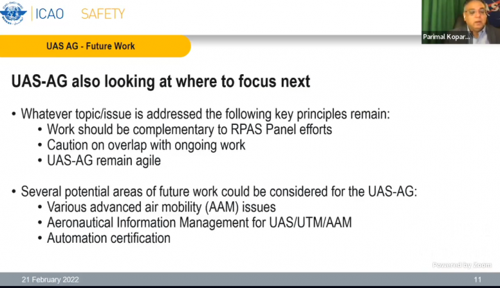 ICAO’s UAS Advisory Group “to publish ambitious new UTM Framework ...