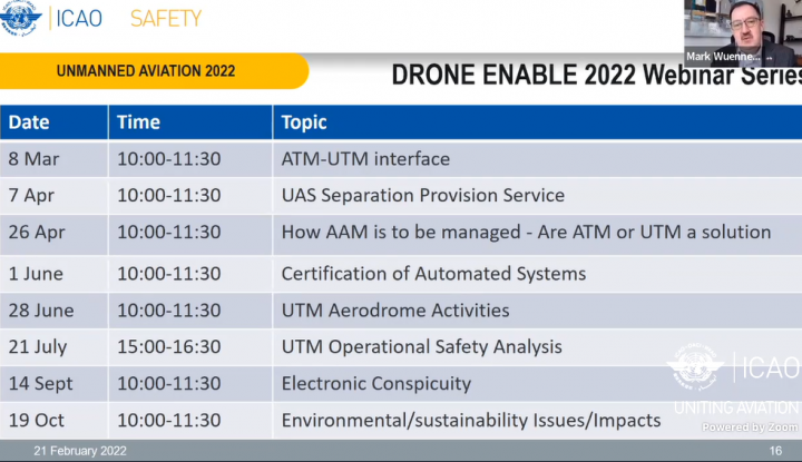 ICAO’s UAS Advisory Group “to publish ambitious new UTM Framework ...