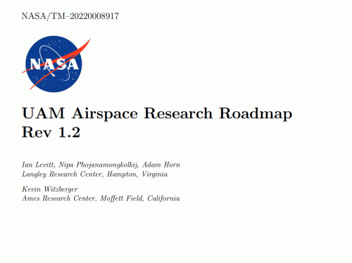NASA seeks feedback on urban air mobility airspace research roadmap Rev ...