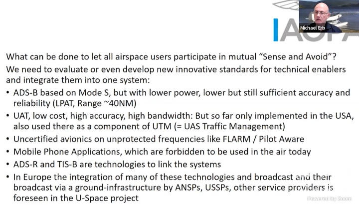 EASA proposes mobile telephony for aircraft conspicuity in U-space ...