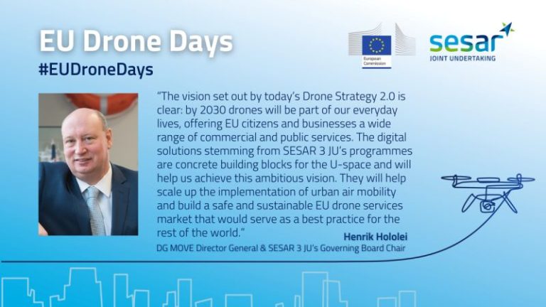 EU Drone Days: SJU EUR35 million research “to fast-track the uptake of ...