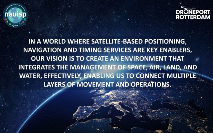 DronePort Rotterdam and ESA NAVISP developing “space, air, ground, sea ...
