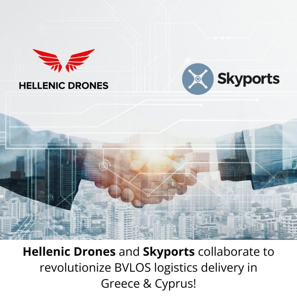 Skyports and Hellenic Drones partner to develop BVLOS drone operations ...