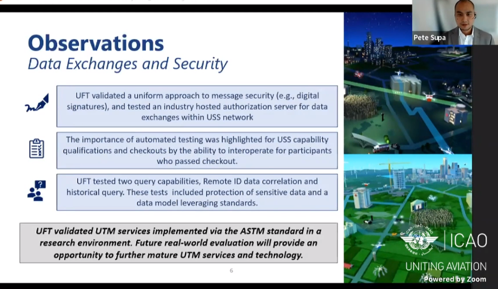 “De-confliction, conformance monitoring standards effective in UTM ...