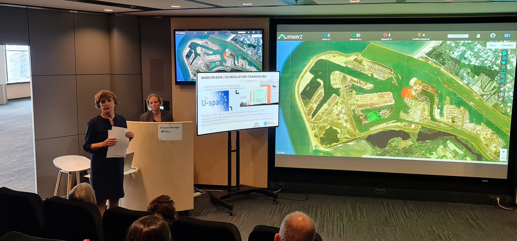 Rotterdam Port’s new UTM system: European U-space has just moved a step ...