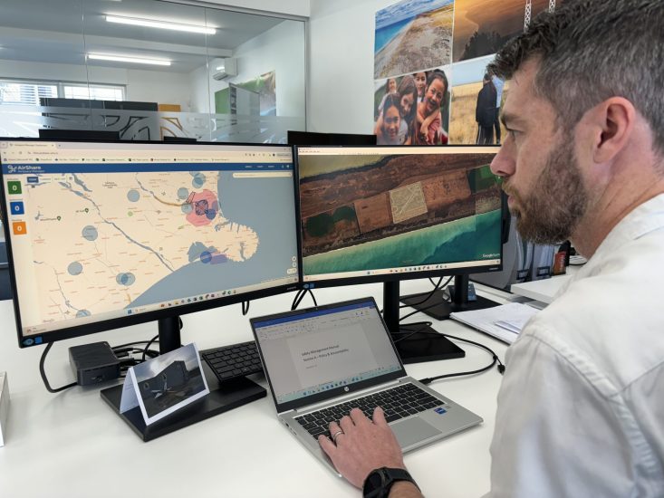 Tawhaki-NAC-Aerospace-Project-Manager-John-Mann-using-AirShare-UTM-2048 ...