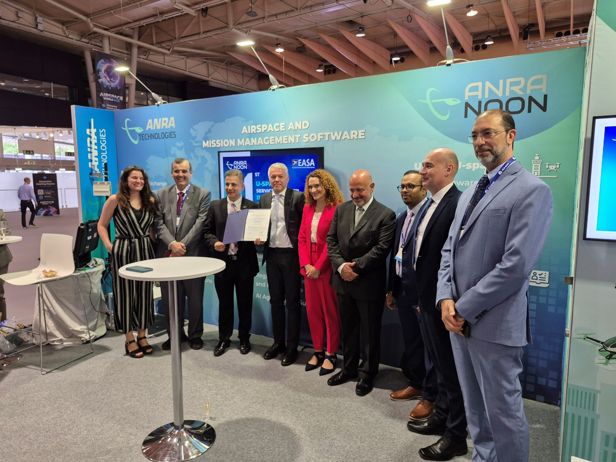 A UTM/U-space milestone: ANRA Technologies awarded USSP certification ...