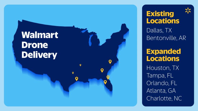 Wing and Walmart announce plans to extend drone deliveries to US 100 ...